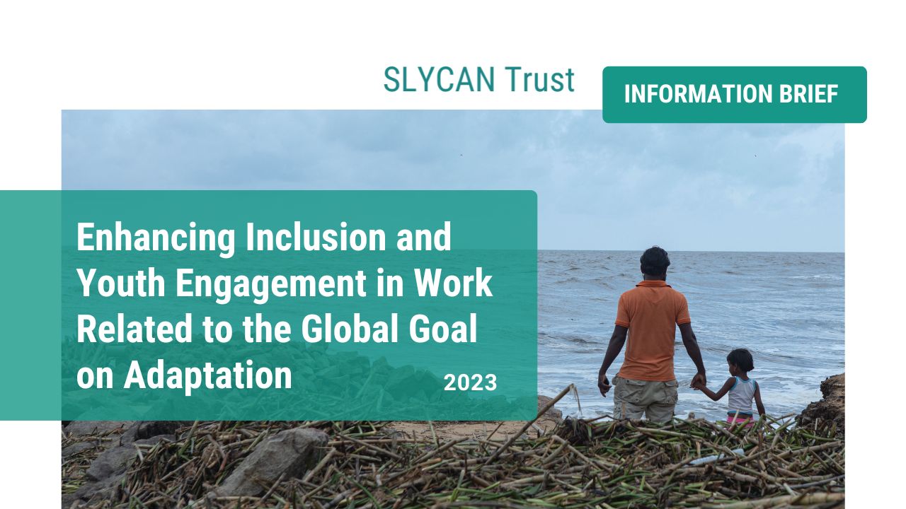 Information Brief: Enhancing Inclusion and Youth Engagement in Work Related to the Global Goal ...